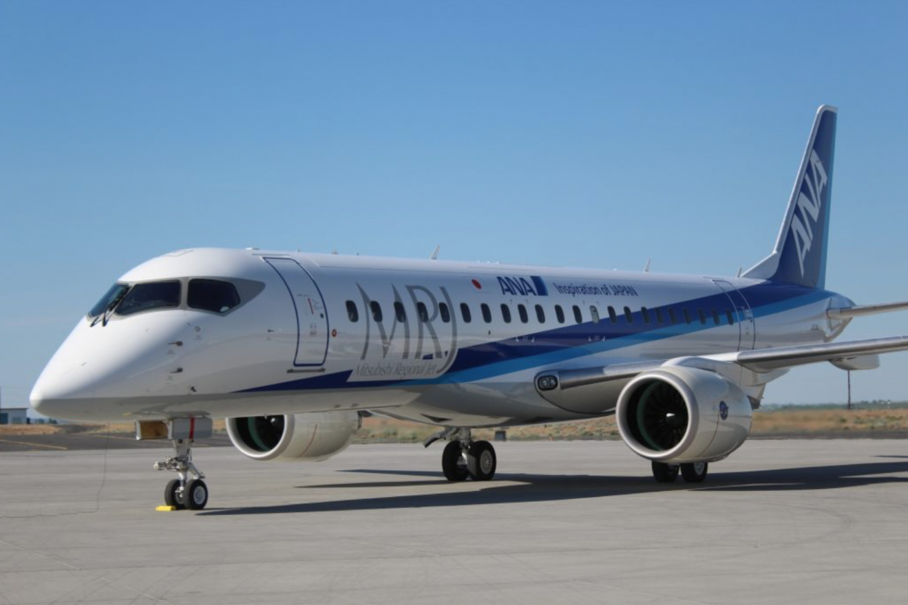 Mitsubishi Siapkan MRJ Terbang di Farnborough Airshow 2018