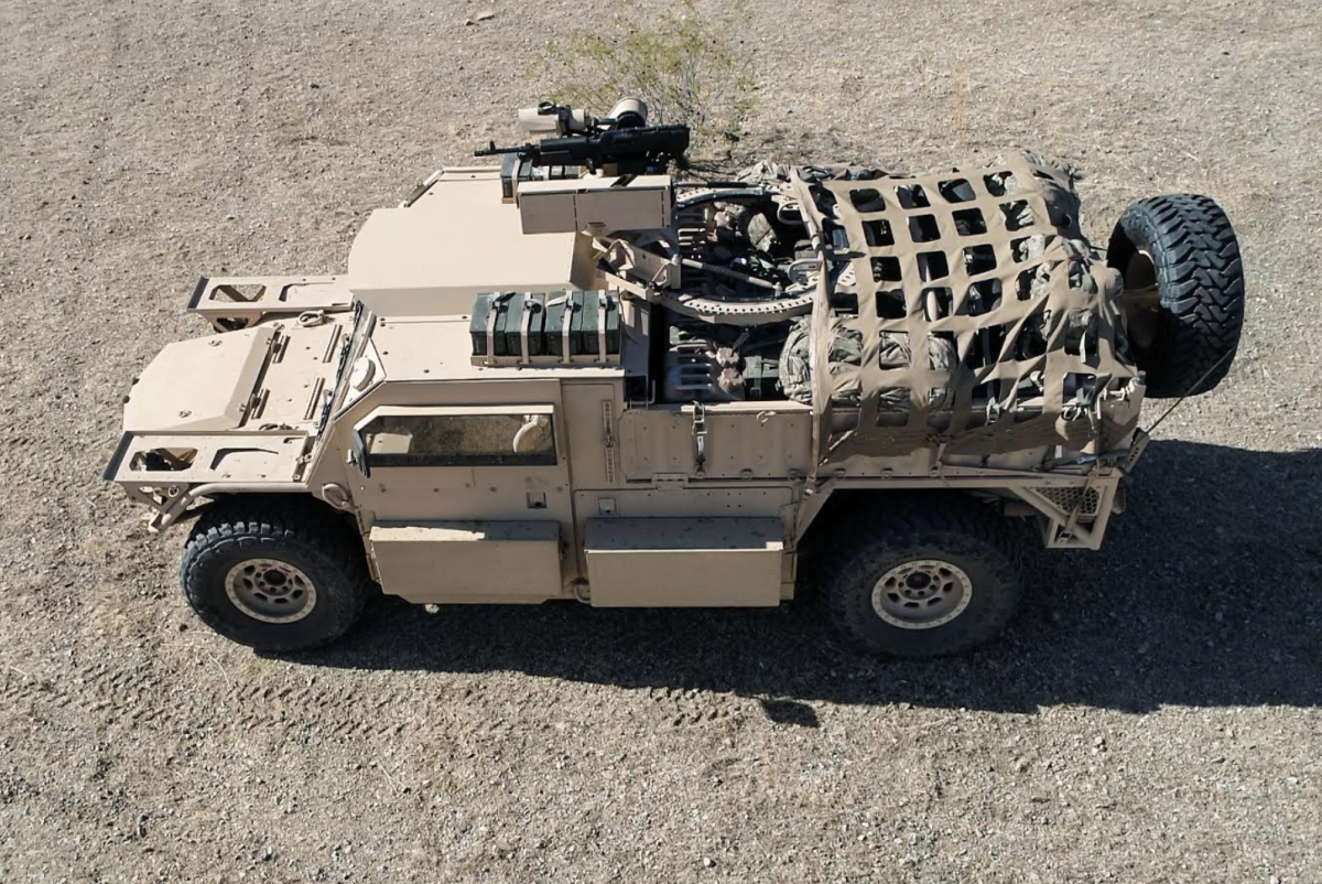 AGMV Flyer 72, Rantis 'Celeng' untuk Komando Pasukan Angkatan Darat AS