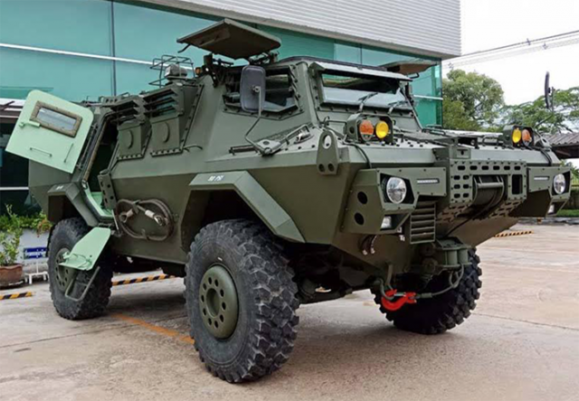 Panus Tawarkan HMV-420, Calon Pengganti Panser V-150 Militer Thailand