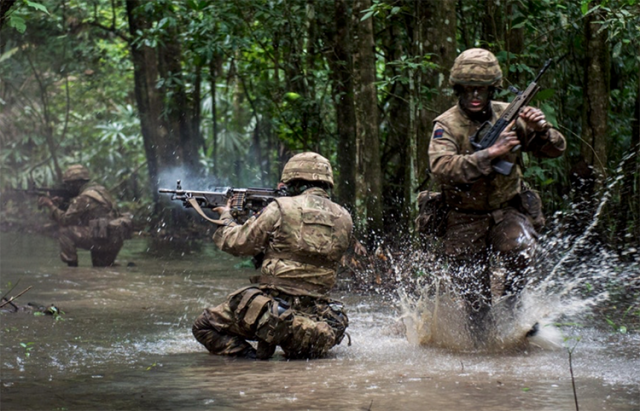 BATSUB, Pusat Latihan Pertempuran Hutan Angkatan Bersenjata Inggris