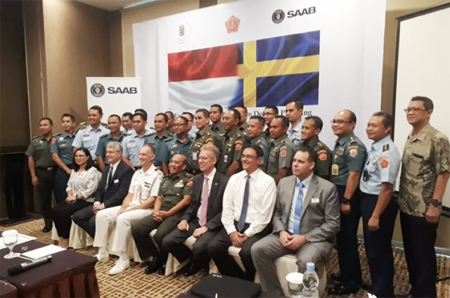 Beri Beasiswa Kuliah Pendek Eksekutif, Saab Bawa 20 Perwira TNI ke Swedia
