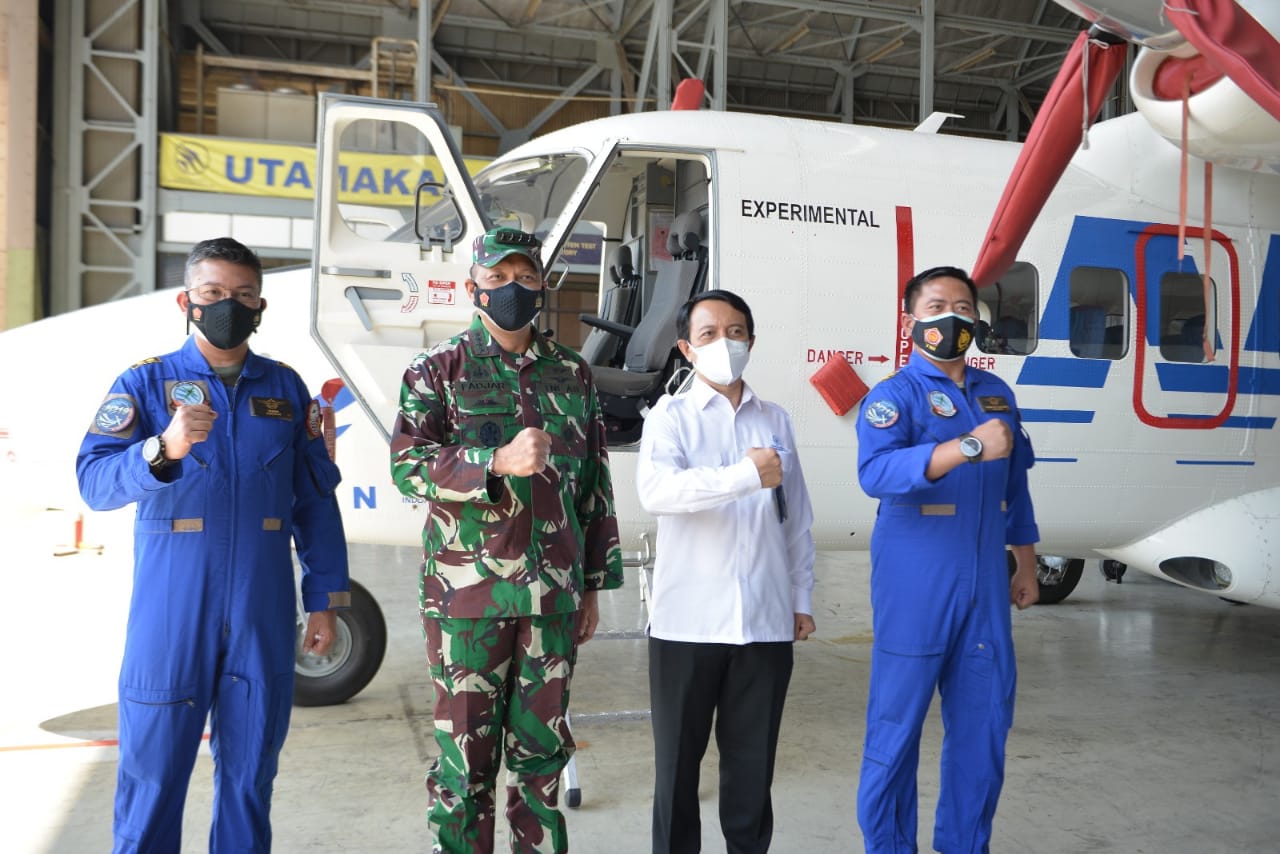 KSAU tinjau fasilitas produksi PTDI dan proyek N219