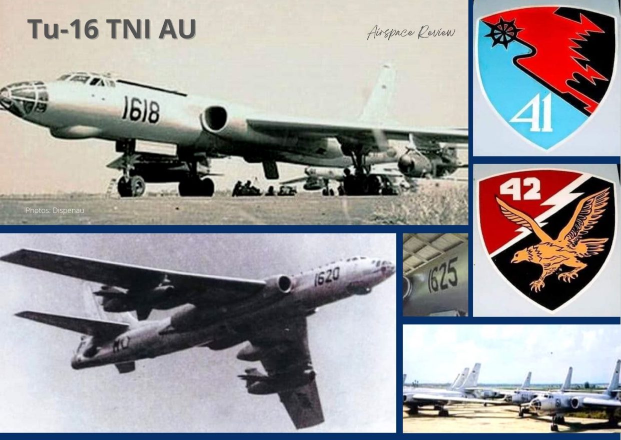 Bomber Tu-16 TNI AU dalam bingkai kenangan