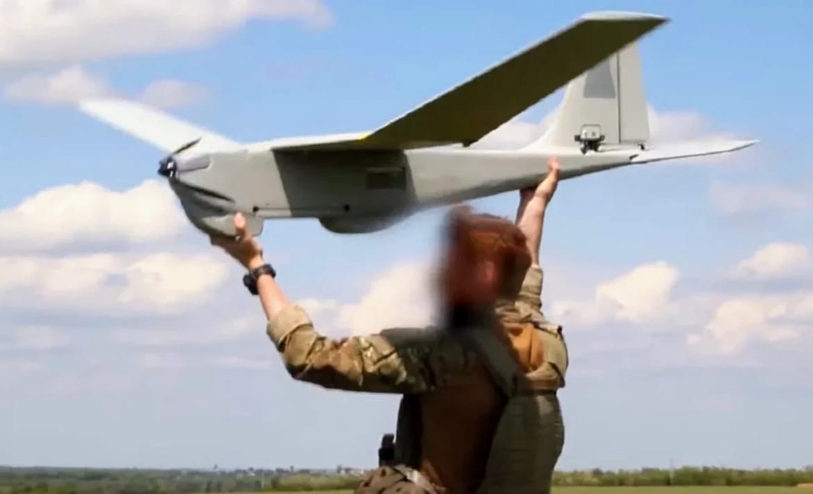 Ukraina gunakan drone intai RQ-20 sumbangan dari Amerika Serikat
