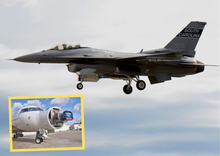 72 jet F-16 Air National Guard telah dilengkapi radar AN/APG-3 SABR