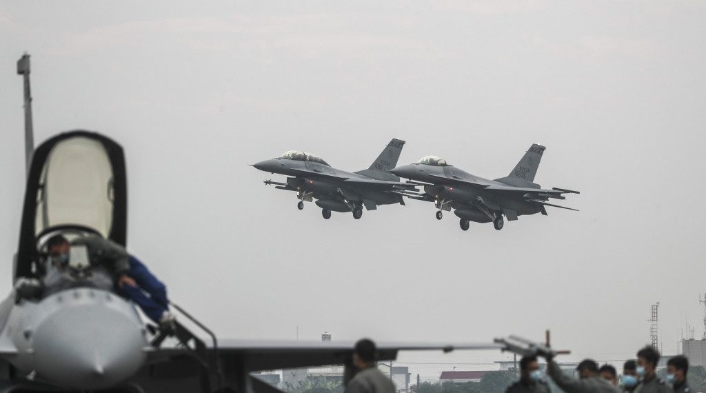 Enam jet F-16 Viper tiba di Taiwan setelah jalani upgrade di Arizona