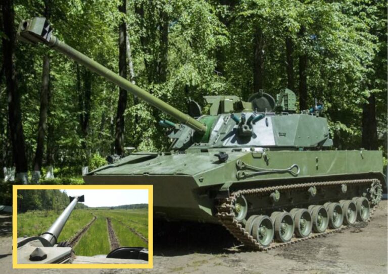 Ini dia SAO 2S42 Lotos, SPH amfibi terbaru untuk militer Rusia