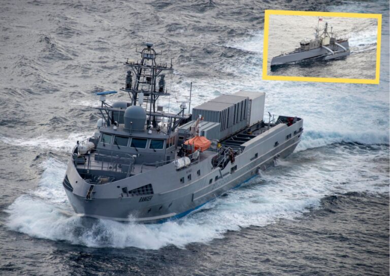 4 prototipe kapal tanpa awak milik US Navy diperagakan di RIMPAC 2022