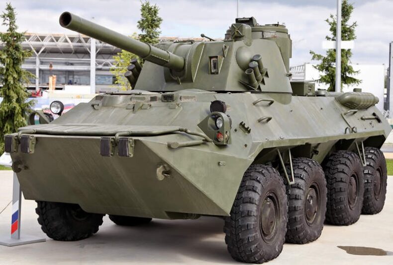 Ranpur 2S23 Nona-SVK dilibatkan dalam operasi militer khusus