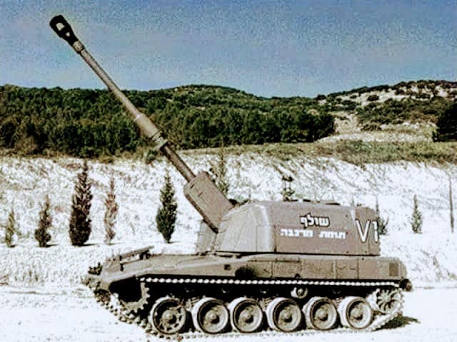 Sholef, self-propelled howitzer 155 mm Israel yang layu sebelum berkembang