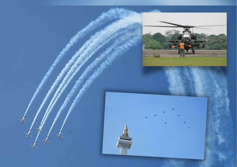 F-16, JAT, dan helikopter tri matra akan tampil di HUT ke-77 TNI