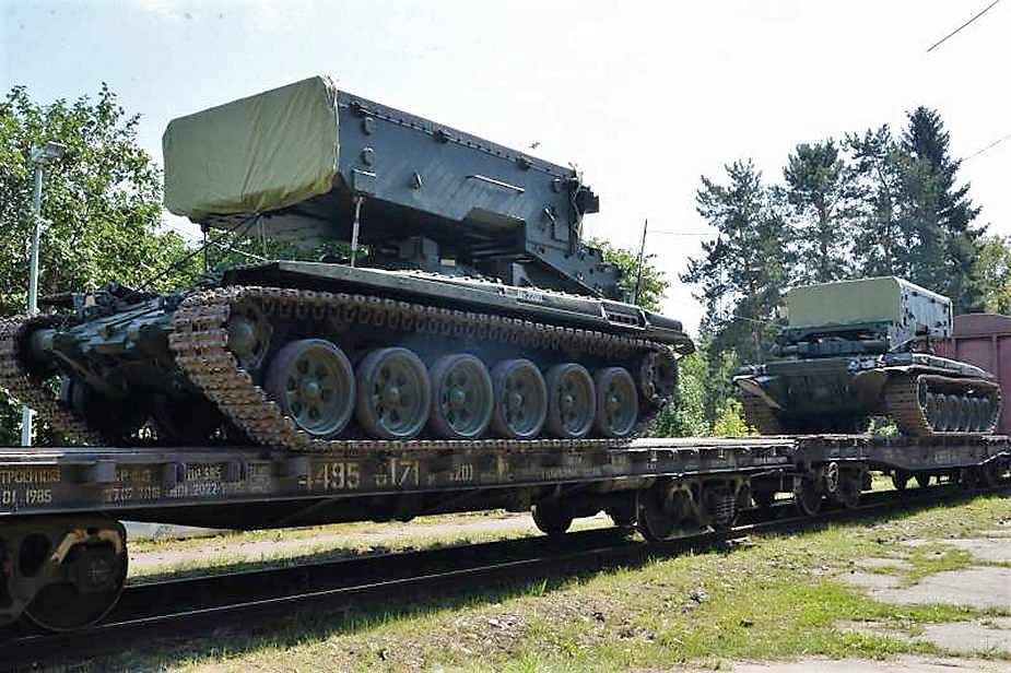 Omsktransmash kirimkan penyembur api TOS-1A yang dimodernisasi ke ...