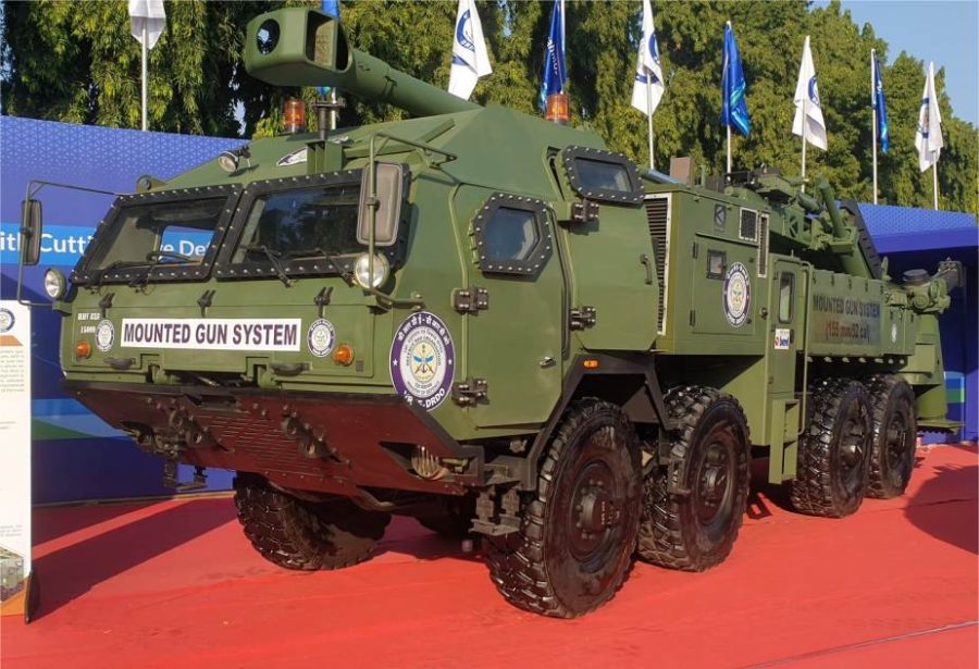 India luncurkan sistem senjata artileri baru MGS 155 mm 8X8
