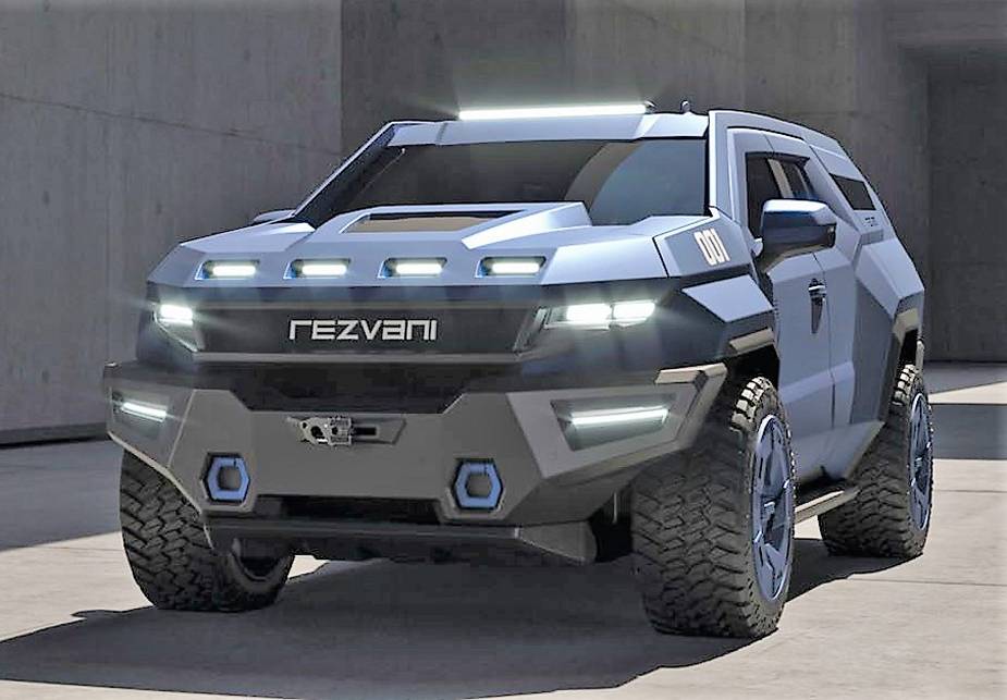 Rezvani luncurkan proyek SUV antipeluru Vengeance