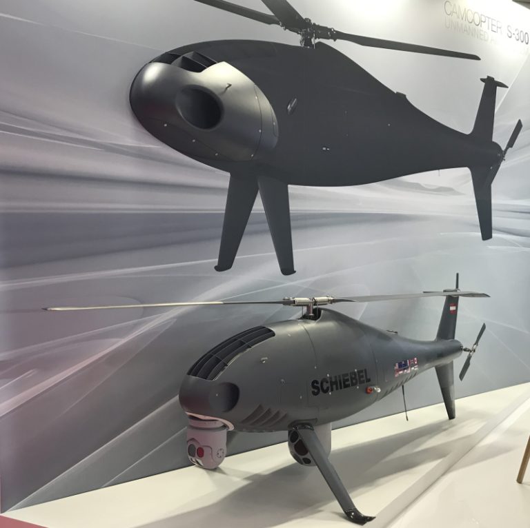 Schiebel promosikan CAMCOPTER S-100 versi Naval di Euronaval 2022