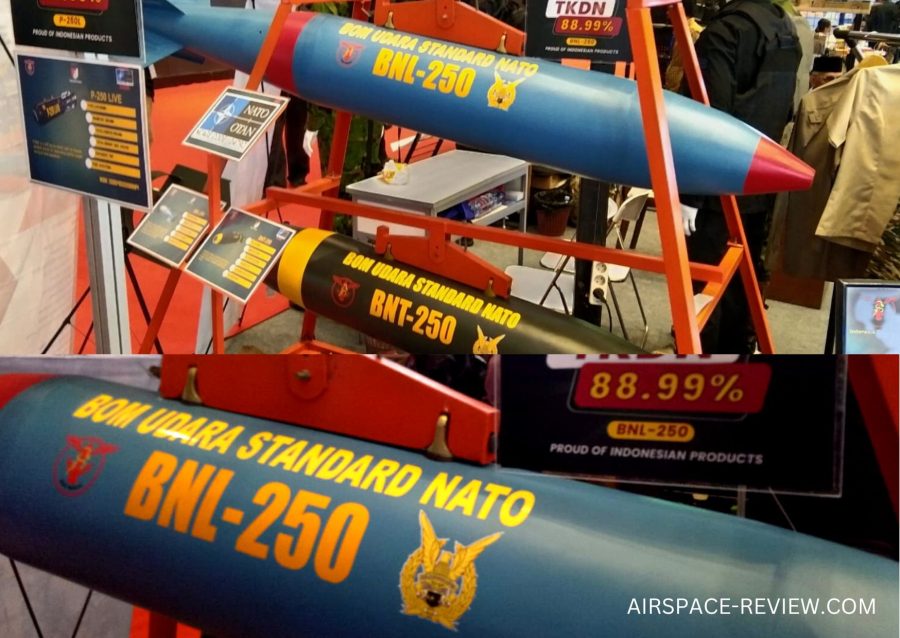Sari Bahari buat bom latih NATO BNL-250 dengan TKDN 88,99%