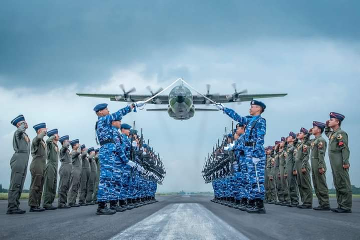 C-130 Hercules A-1312 TNI AU resmi purnabakti setelah 47 tahun mengabdi
