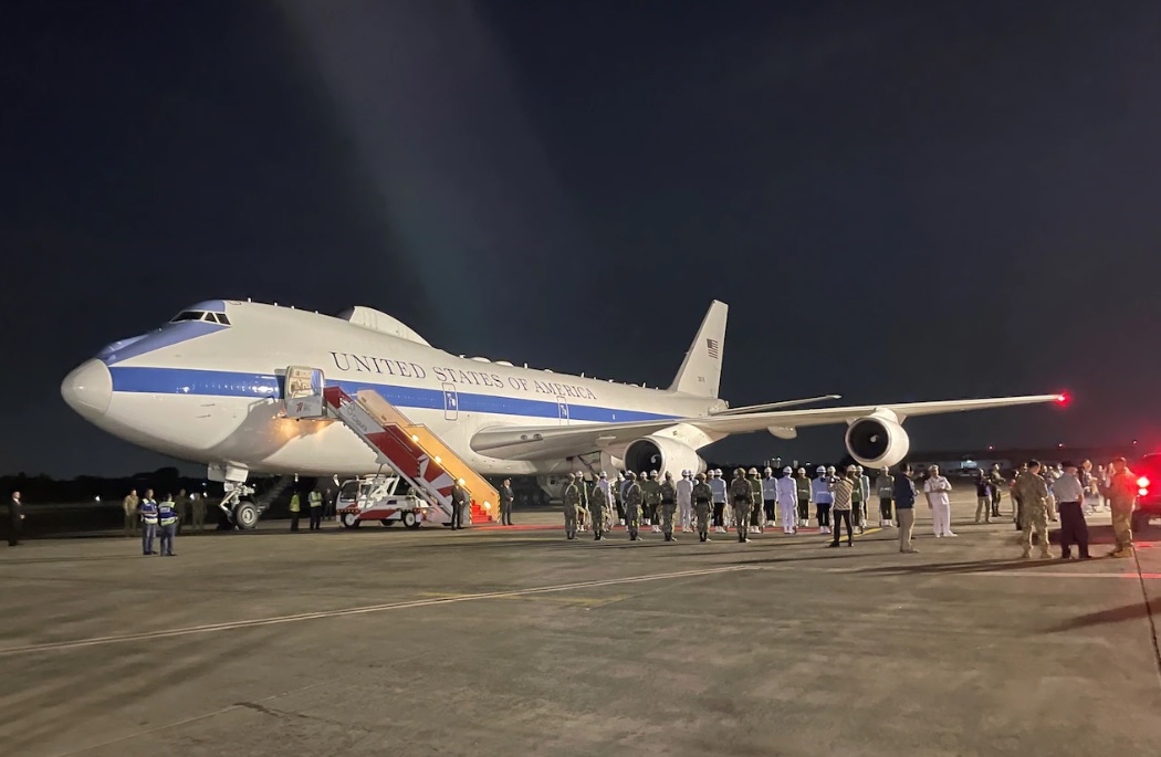 Datang ke Jakarta, Menhan AS Lloyd Austin pakai Doomsday plane