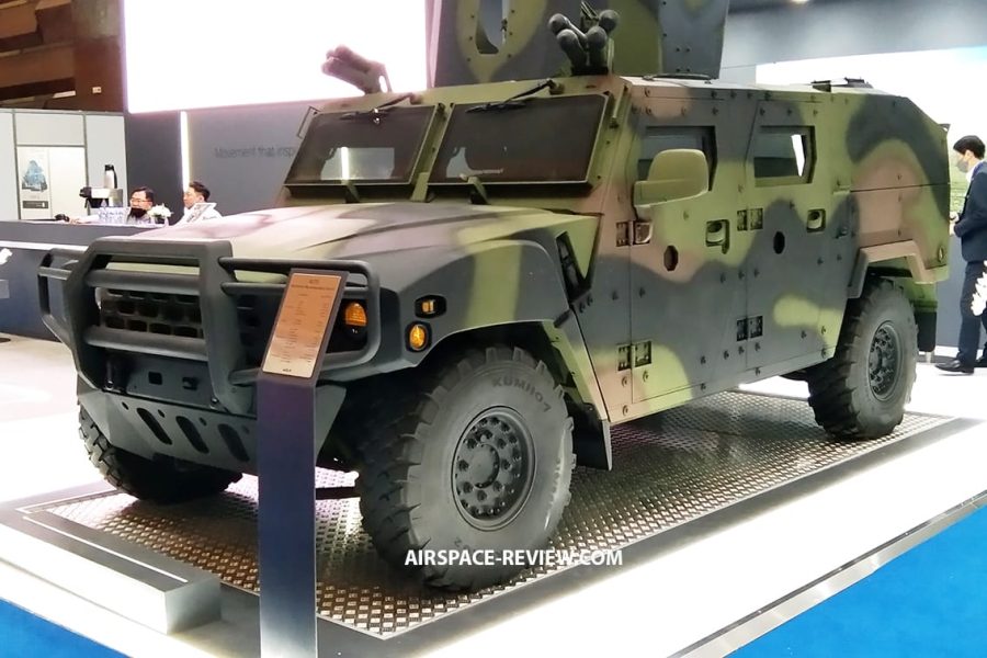 KIA Motors hadirkan KLTV pesaing Humvee dari AS di Indo Defence 2022