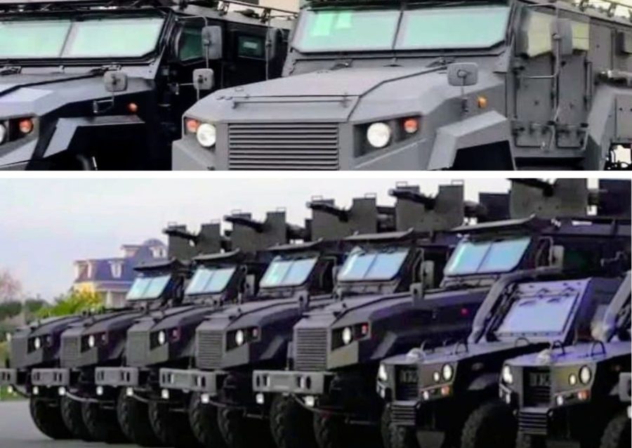 Republik Chechnya kirim selusin kendaraan lapis baja untuk perkuat ...