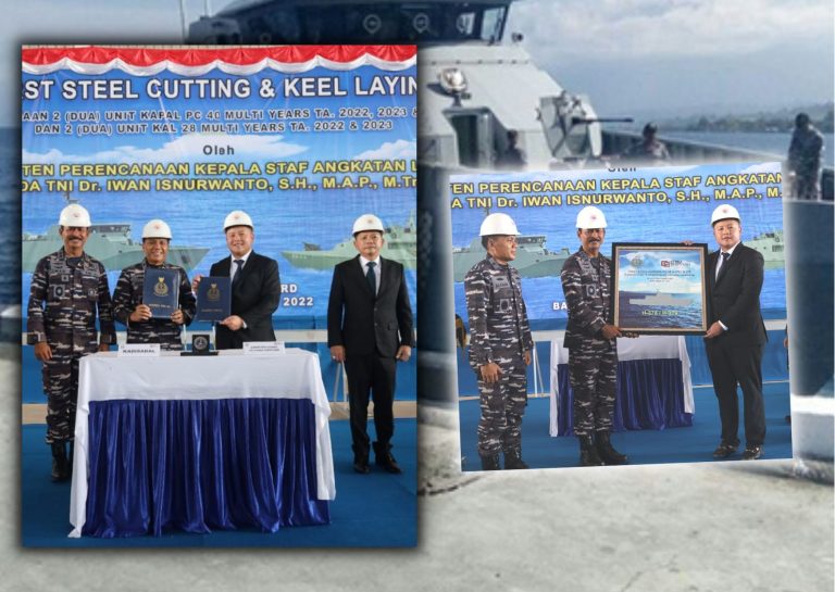 PT Citra Shipyard Batam bangun kapal patroli KPC 40 dan KAL 28 untuk TNI AL