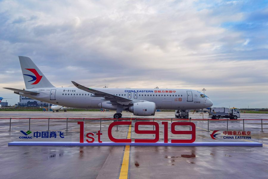 COMAC kirimkan C919 pertama ke China Eastern Airlines