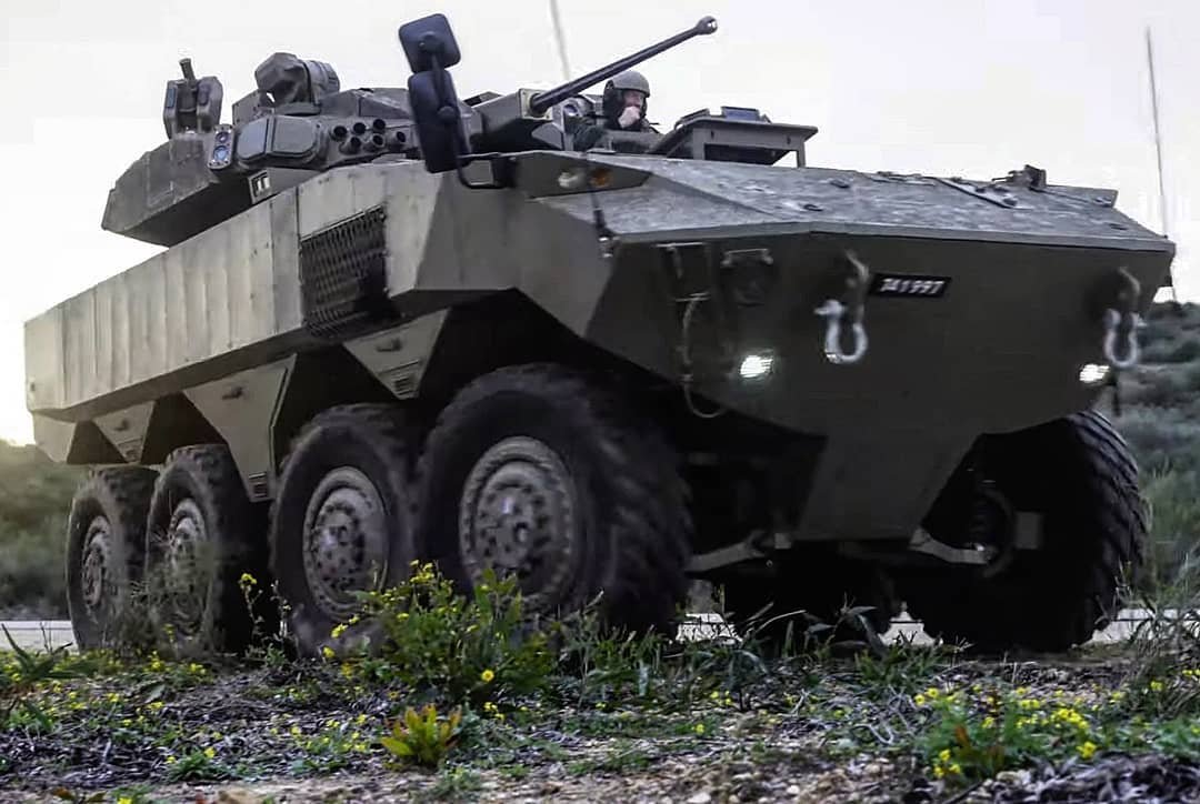 Militer Israel terima batch awal panser Eitan 8X8, gantikan M113 APC