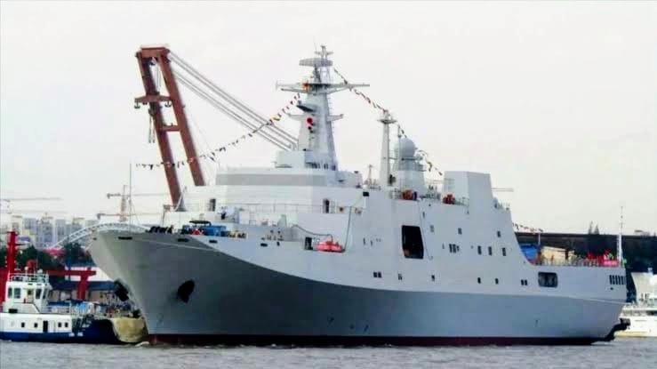 Kapal LPD Type 071E pesanan AL Thailand mulai uji coba laut