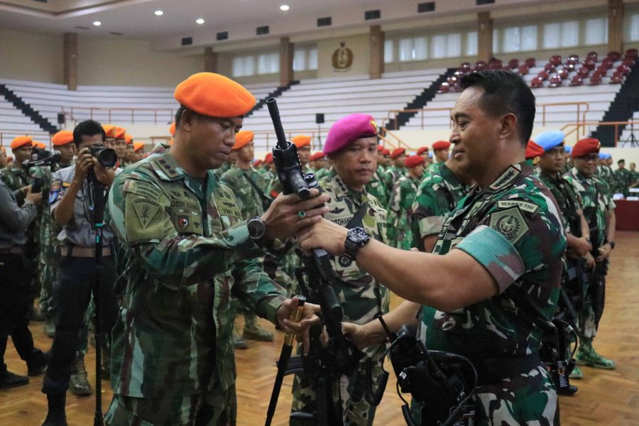 Senapan DASAN DSAR-15P buatan Korea didistribusikan ke satuan jajaran TNI