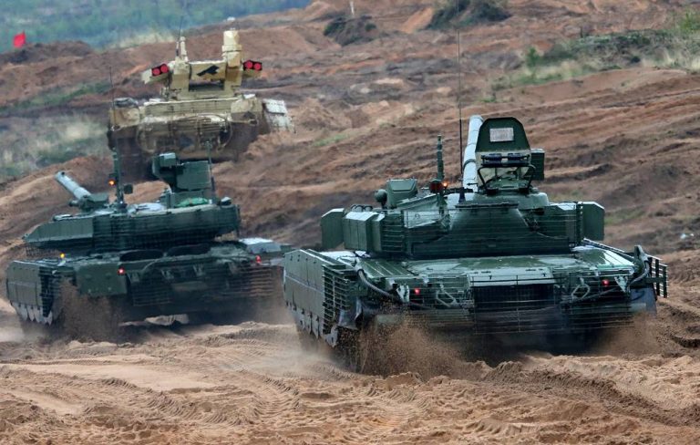 Komando Militer Pusat Rusia menerima 15 tank T-90M Proryv, versi ...