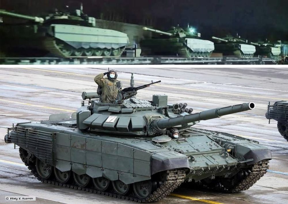 Tentara Rusia terima tank T-72B3M produksi baru