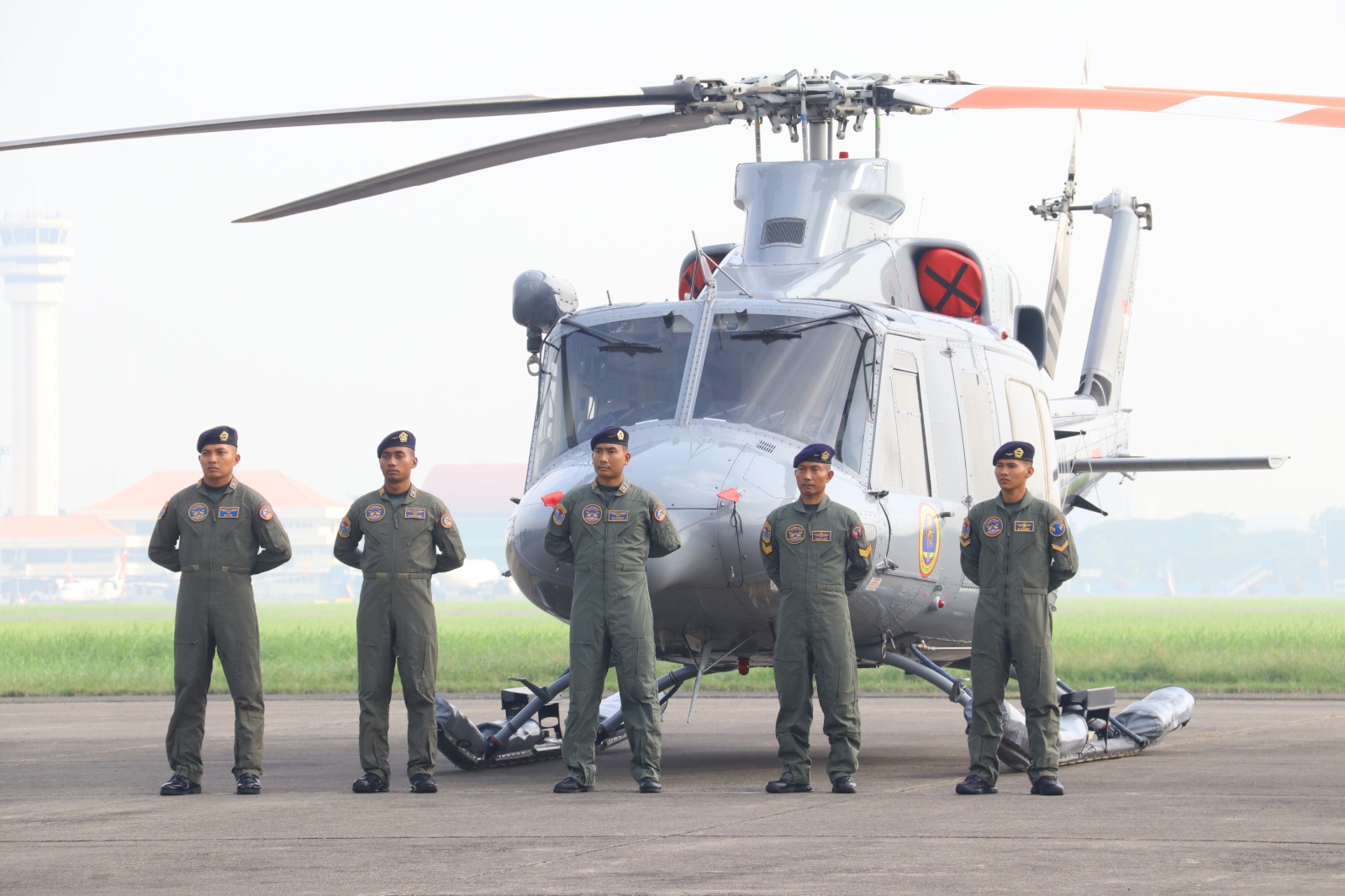 Wing Udara 3 Puspenerbal di Biak mendapat pesawat NC212 dan heli Bell 412EP