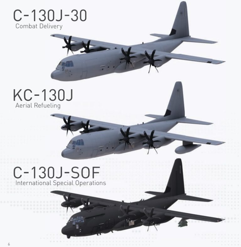 Mengenal empat konfigurasi utama C-130J Super Hercules buatan Lockheed Martin
