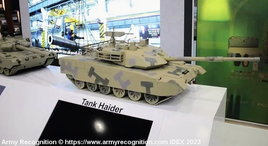 Pakistan perkenalkan Haider MBT buatan lokal di IDEX 2023