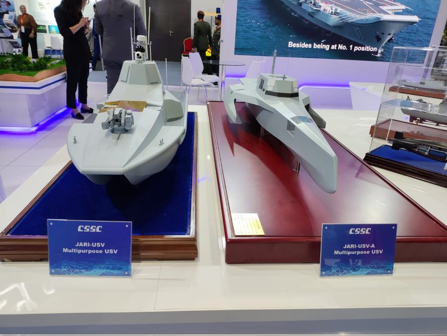 China luncurkan kapal tanpa awak ORCA di NAVDEX 2023
