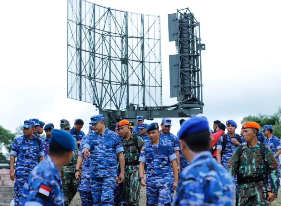 Kasau tinjau Satuan Radar 226 Buraen di Kupang