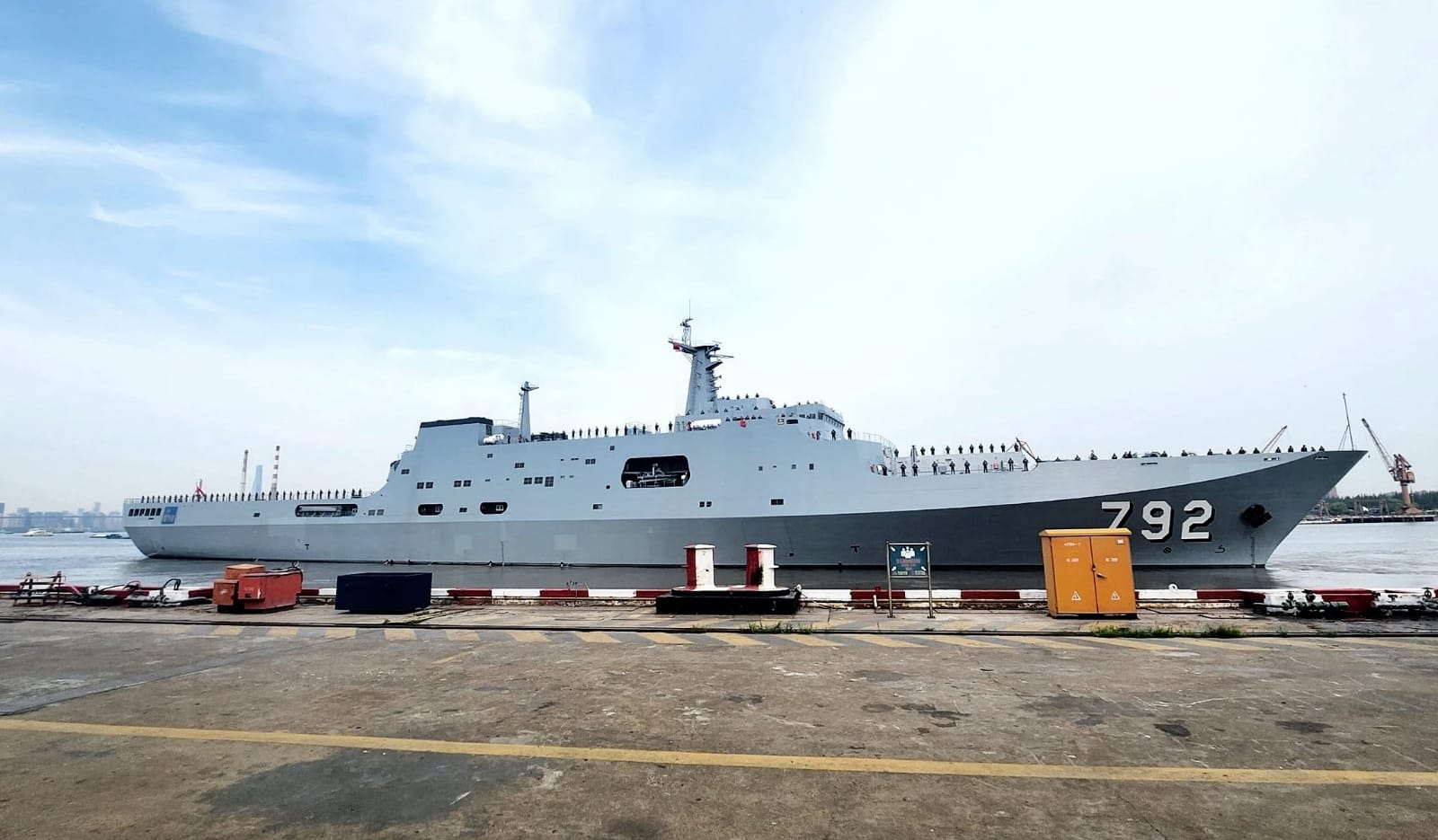 Angkatan Laut Thailand terima LPD terbesar di Asia Tenggara dari China