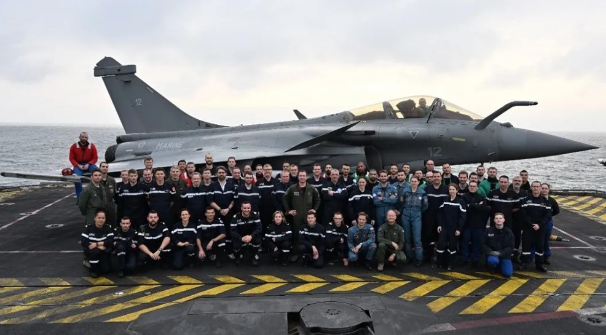 Angkatan Laut Prancis menguji Rafale M standar F4.1 terbaru