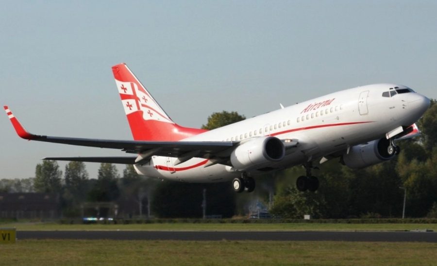Georgian Airways memulai penerbangannya lagi ke Moskow