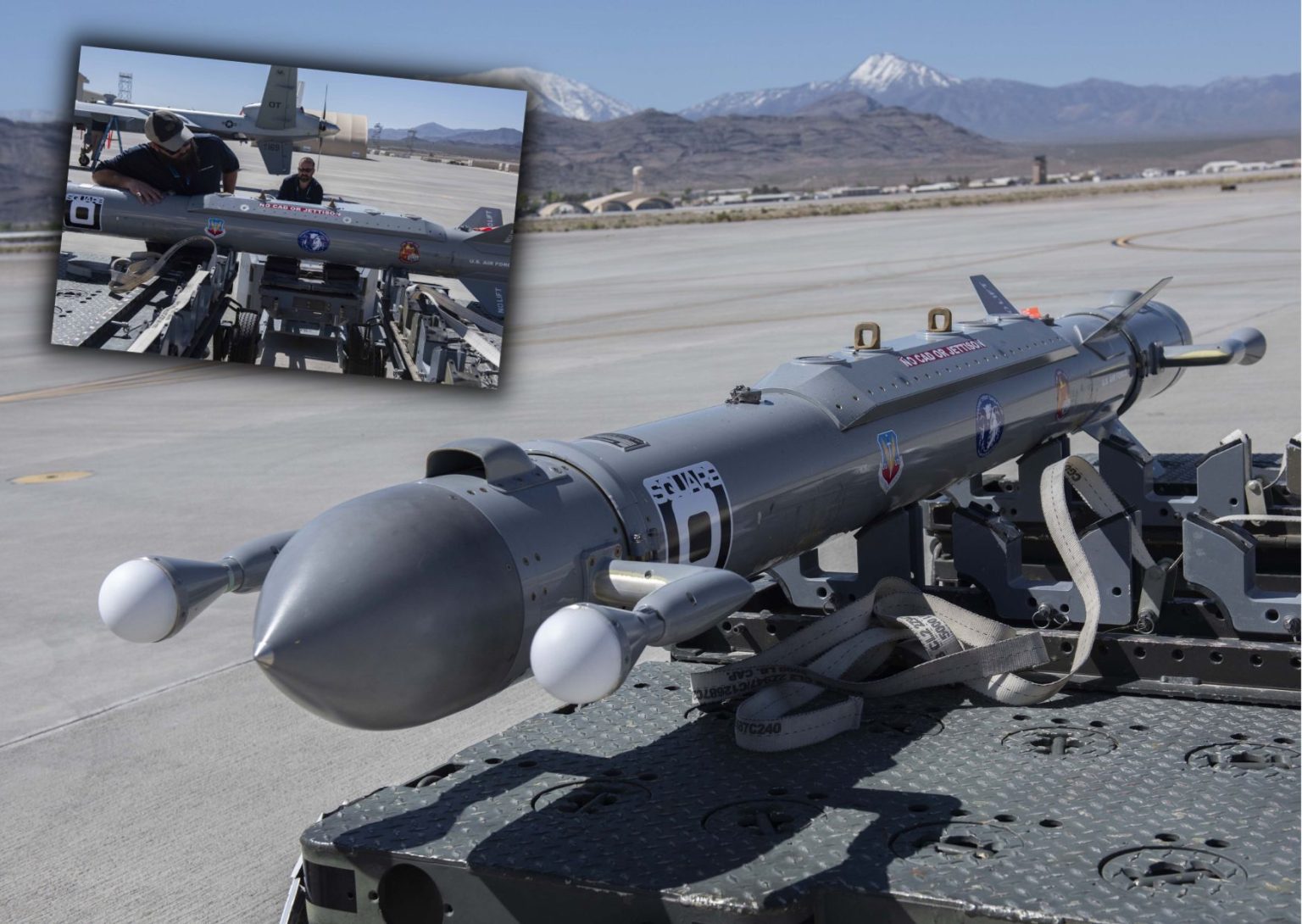 MQ-9A Reaper menyelesaikan uji integrasi Angry Kitten Pod