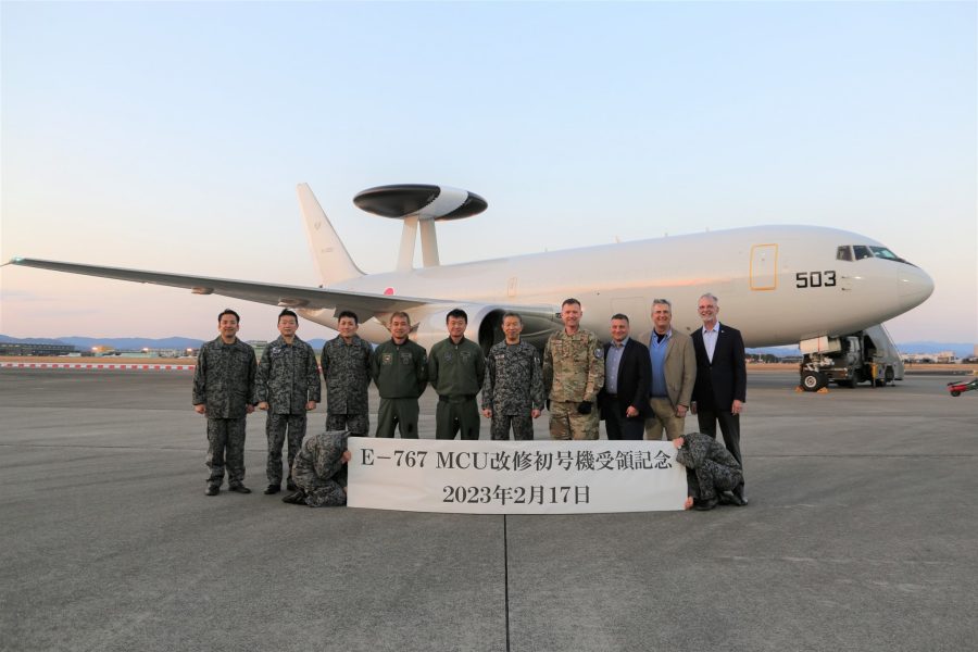 Jepang menerima E-767 AWACS pertama yang telah ditingkatkan dari AS