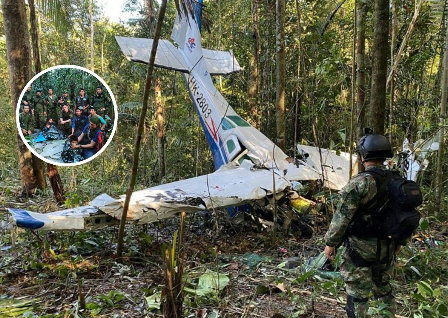 Usai pesawat jatuh di Hutan Amazon, ibu dari 4 anak yang selamat sempat bertahan 4 hari dengan ...