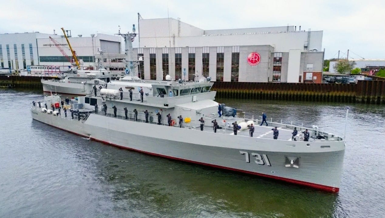 Indonesia terima dua kapal penanggulangan ranjau kelas KRI Pulau Fani dari Jerman - Airspace Review