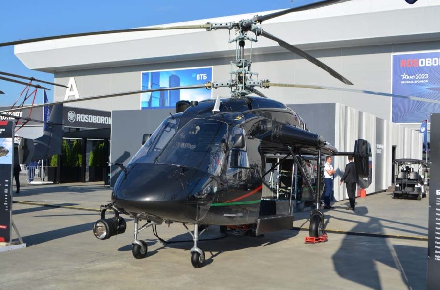 Army-2023: Russian Helicopters menghadirkan heli Ka-226T modular