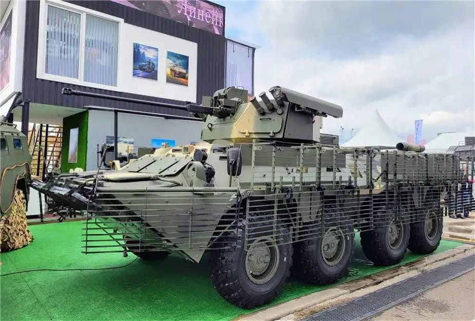 Rusia kembangkan BTR-82A dengan turret Ballista dan armor baru untuk ...