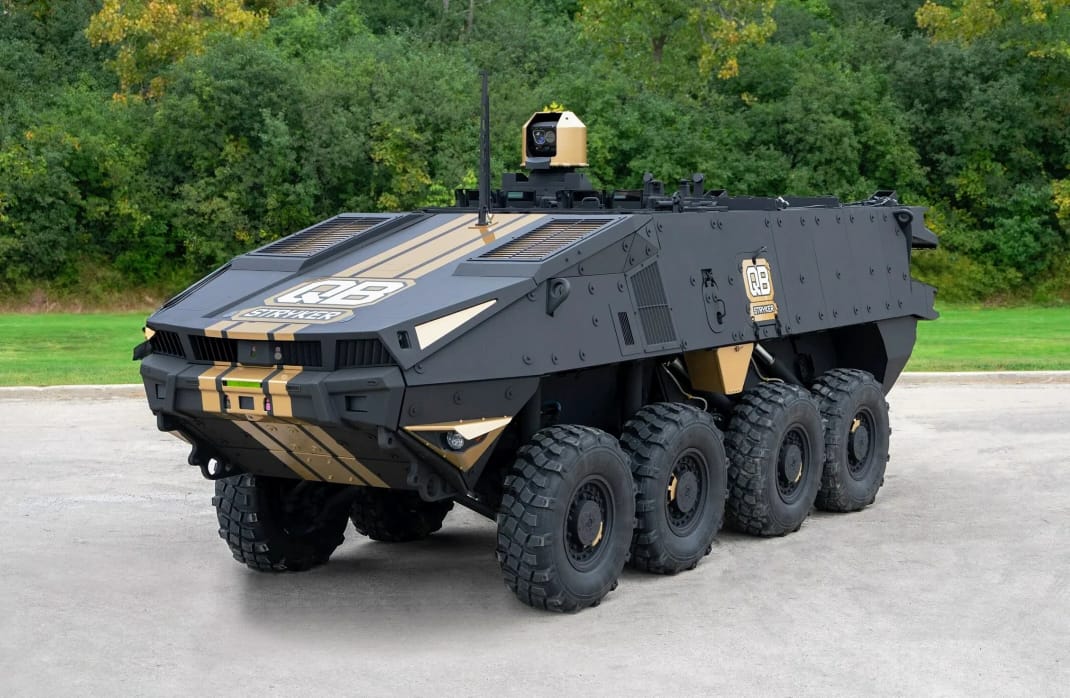 AUSA 2023: GDLS perkenalkan kendaraan robotik StrykerQB
