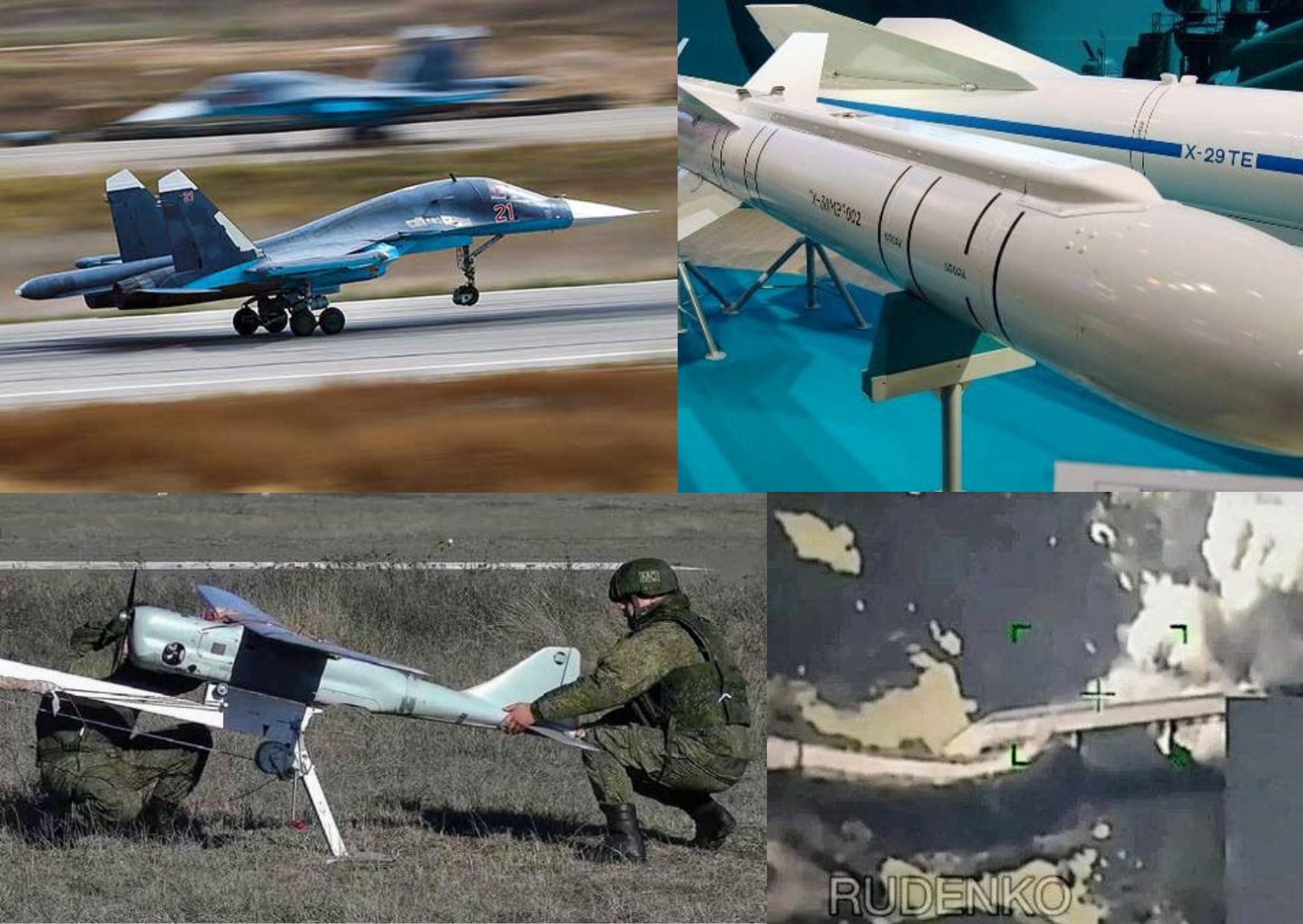 Pertama kalinya, drone Orlan Rusia memandu rudal Kh-38ML yang ...