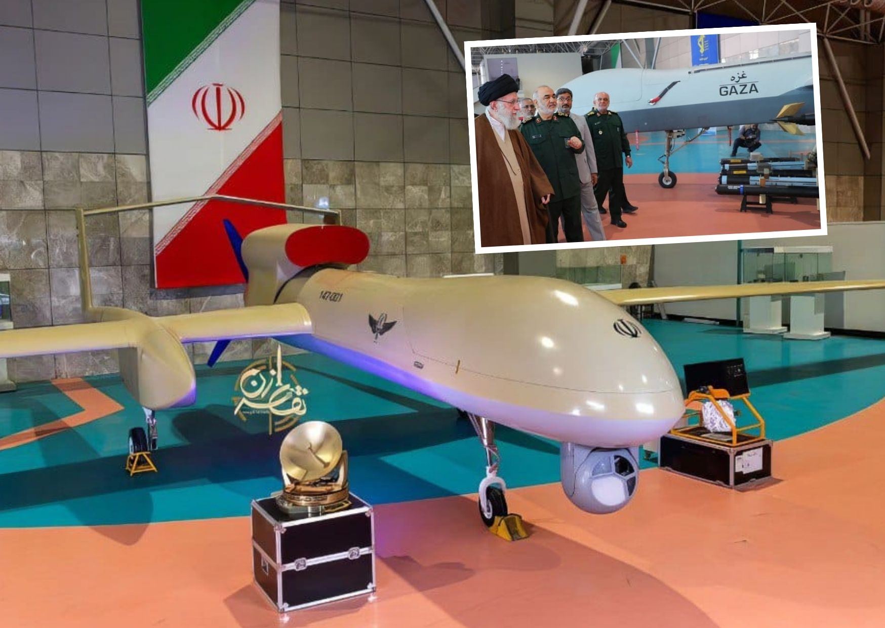Lagi-lagi bikin kejutan, Iran luncurkan drone intai kelas HALE Shahed 147, mampu terbang hingga ...
