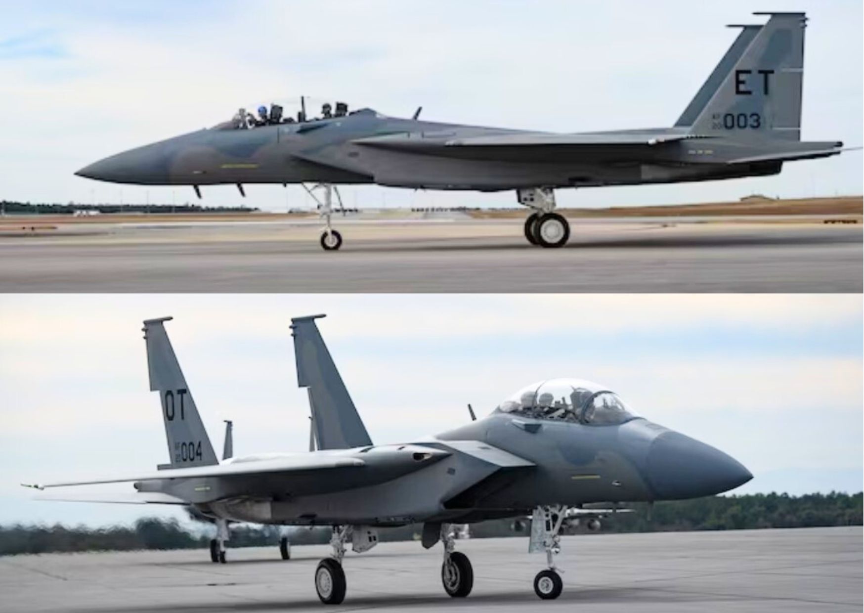 USAF menerima dua jet tempur F-15EX baru (003 dan 004): Total jumlah yang diterima saat ini ...