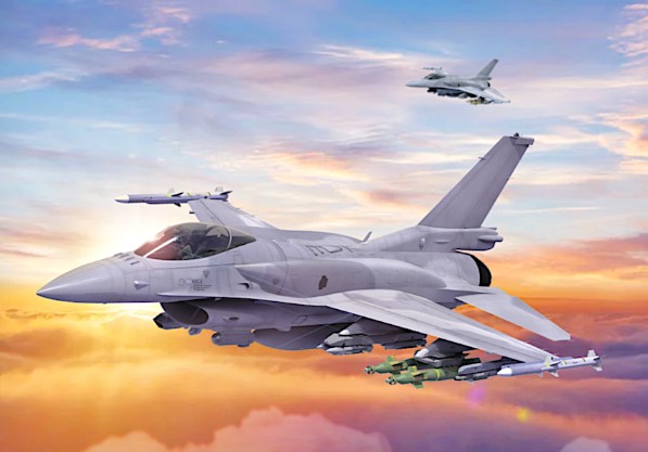 Viper Shield, sistem peperangan elektronik full digital pelindung F-16V ...